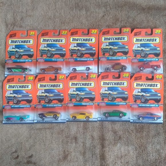 Match | Toys | Matchbox Classic Decades 997 1 Car Set3140 | Poshmark